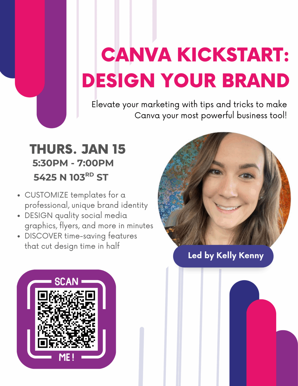 January 15th Canva Kickstart: Design Your Brand - GROW Nebraska